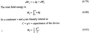 Electromechanical Energy Conversion via Electric Field Energy
