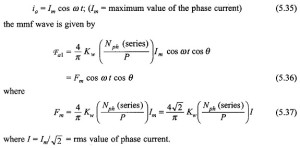 MMF of AC Distributed Winding