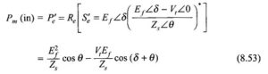 Power Flow Equation of Synchronous Generator - EEEGUIDE.COM