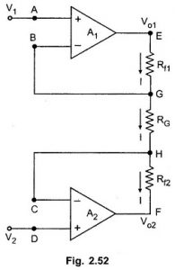 Three Op Amp Instrumentation Amplifier | Advantages | Applications