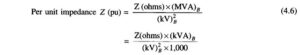 Per Unit System in Power System | Per Unit System in Transformer