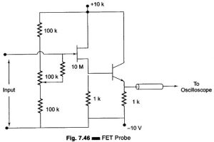Probes for CRO | Direct Probes | Active Probes Using FETs