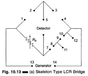 LCR Bridge | Basic LCR Bridge (Skeleton Type) - EEEGUIDE.COM