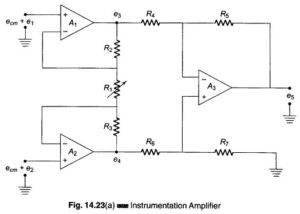 Instrumentation Amplifier Circuit - EEEGUIDE.COM