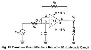 Low Pass Filter Circuits - EEEGUIDE.COM