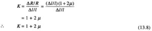 Strain Gauge Factor Derivation | Types of Strain Gauge