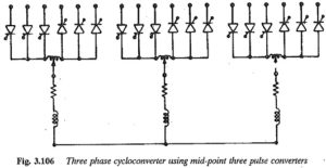 Cycloconverter | Principle | Main Features | Application of Cycloconverter