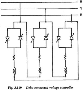 Three Phase AC Voltage Controller | Delta Connected Voltage Controller
