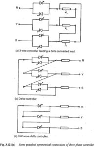 Three Phase AC Voltage Controller | Delta Connected Voltage Controller