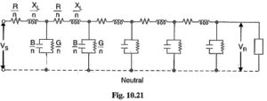 Long Transmission Line Voltage | Rigorous method