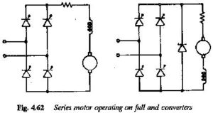 Single Phase DC Series Motor Drives | Semi Converter Feeding DC Motor
