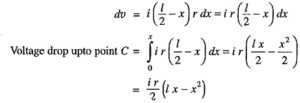 DC Distribution Calculation | DC Distributor Fed at one End