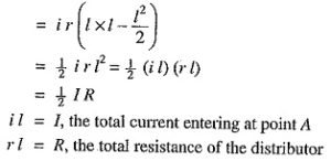 DC Distribution Calculation | DC Distributor Fed at one End