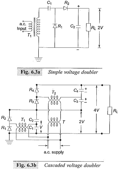 Simple Dc Voltage Doubler Circuit Diagram