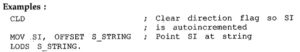 String Instruction in 8086