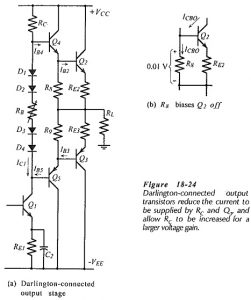 Darlington Connected Output Transistors | Peak Base Current
