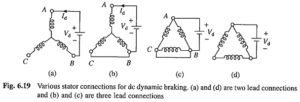 Dynamic Braking of Induction Motor | Two Lead and Zero Sequence Connection
