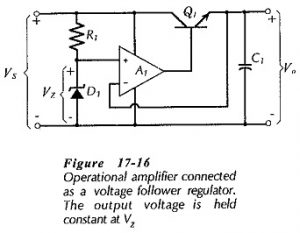 Op Amp Voltage Regulators | Adjustable Output Regulator