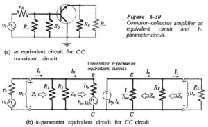 Common Collector Circuit Analysis | Input and Output Impedance
