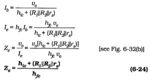 Common Collector Circuit Analysis | Input and Output Impedance