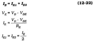 Differential Amplifier Circuit using Transistors | Design Calculations