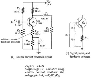 Emitter Current Feedback Circuit | Circuit Design