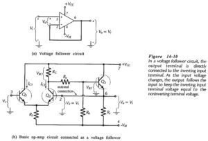 Voltage Follower Circuit Diagram | Capacitor-Coupled Voltage Follower