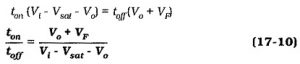 Step Down Converter | Step-Down Converter Equations