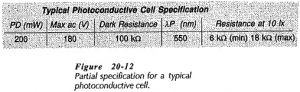 Photoconductive Cell Construction and Working | Applications