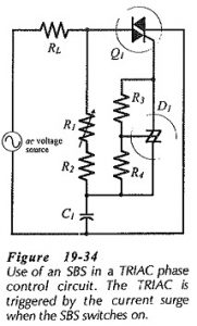 Silicon Bilateral Switch | TRIAC equivalent circuit and Phase Control ...
