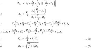 Symmetrical T Network in Network Analysis