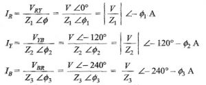 Unbalanced Three Phase Circuit Analysis | Types of Unbalanced Loads