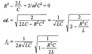 Voltage and Current in Series Resonant Circuit