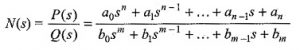 Poles and Zeros of Transfer Function | Scale Factor
