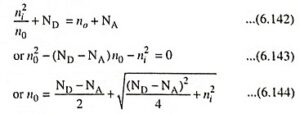 Charge Neutrality Equation in Semiconductor - EEEGUIDE.COM