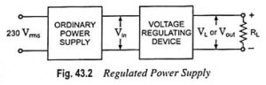 Regulated and Unregulated Power Supply - EEEGUIDE.COM