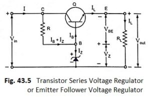 Emitter Follower Voltage Regulator - Operation and Limitations