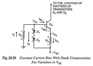 Constant Current Bias in Differential Amplifier - EEEGUIDE.COM