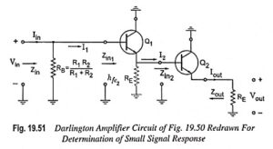 Darlington Amplifier - Circuit Diagram, Characteristics, Merits and ...