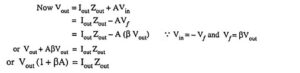 Effect of Negative Feedback on Output Impedance - EEEGUIDE