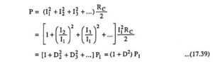 Harmonic Distortion in Power Amplifier - Waveform and Derivation
