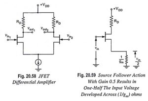 JFET Differential Amplifier - Circuit Diagram and its Workings