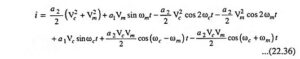 Square Law Diode Modulator - Circuit Diagram and its V-I Characteristics