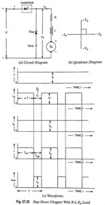 Step Down Chopper with RLE Load Working Principle - EEEGUIDE