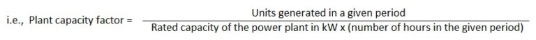 Power Plants Economics Interview Questions and Answers